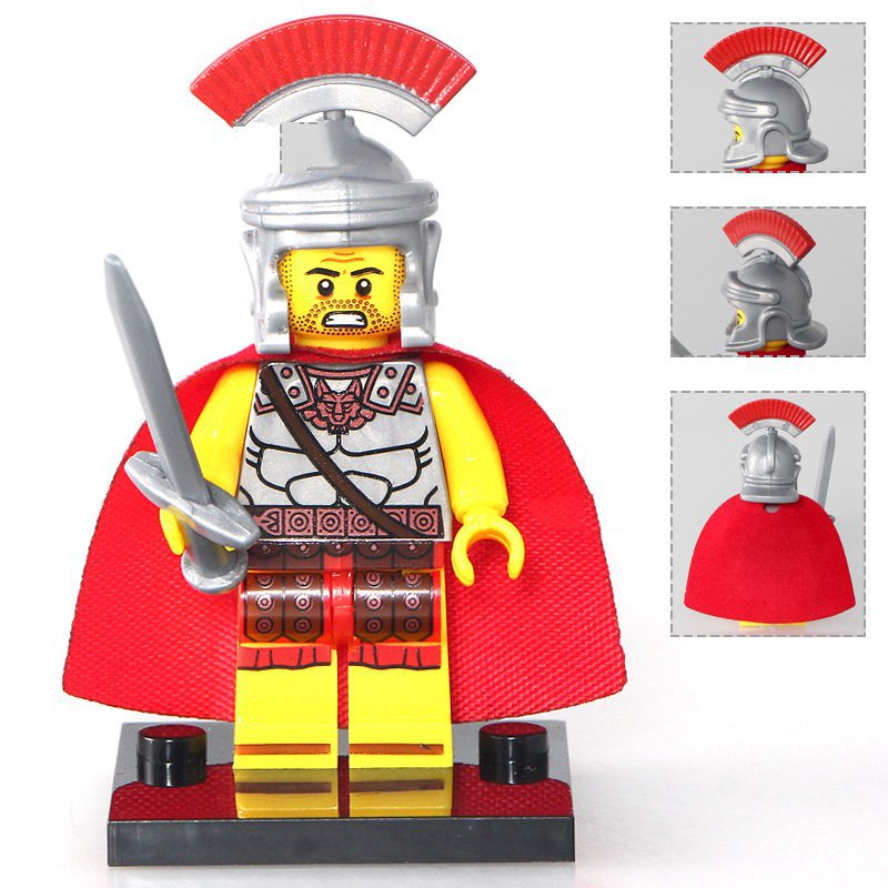 Roman Commander Medieval Knights Rome Lego Superheroes Minifigure Block ...