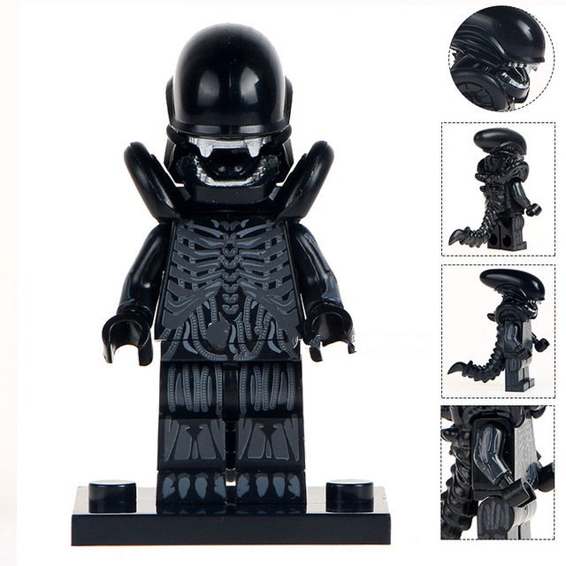 Alien Lego Monster Superheroes Minifigure Block Toys