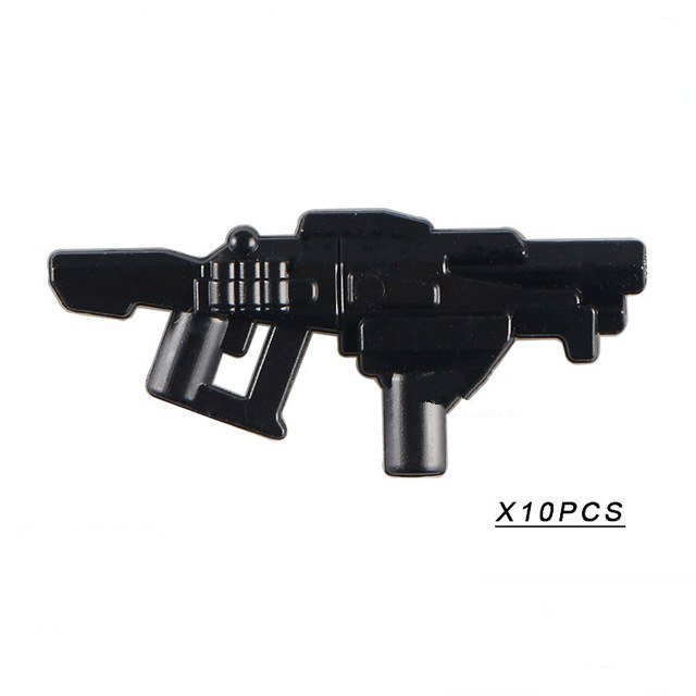 10pcs Science Fiction 0140 Gun Weapons Accessories Lego Minifigure ...