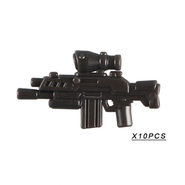 10pcs Science Fiction 0143 Gun Weapons Accessories Lego Minifigure ...