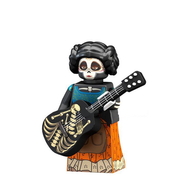 Victoria Rivera Lego Coco Movie Character Minifigure Block Toys