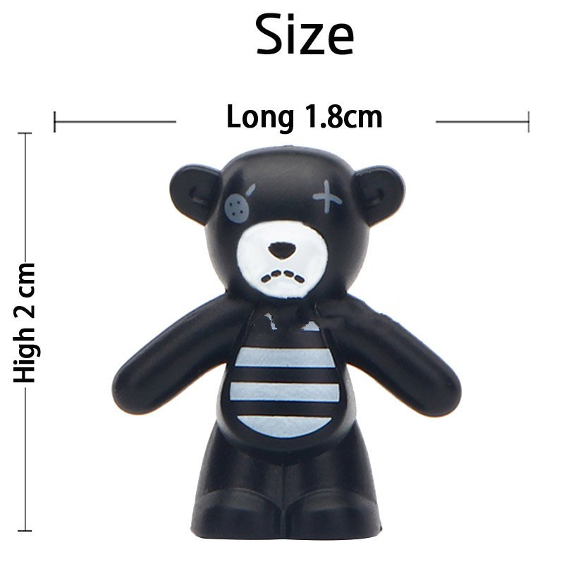 Black Mini Bear Lego Superheroes Minifigure Block Toys