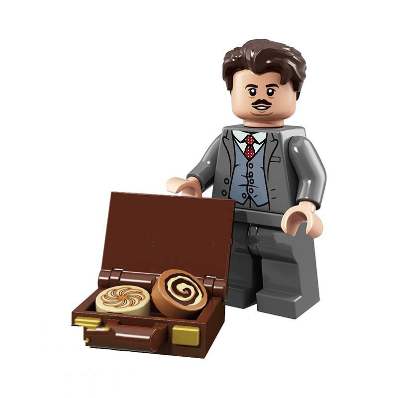 Jacob Kowalski New Version Lego Fantastic Beasts Minifigure Block Toys