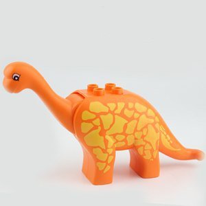 New Brontosaurus Animal Theme Lego Accessories Minifigure Block Toys