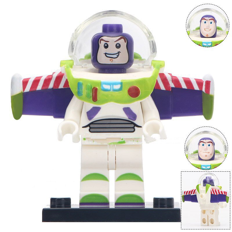 Buzz Lightyear Lego Story 4 Minifigure Block Toys