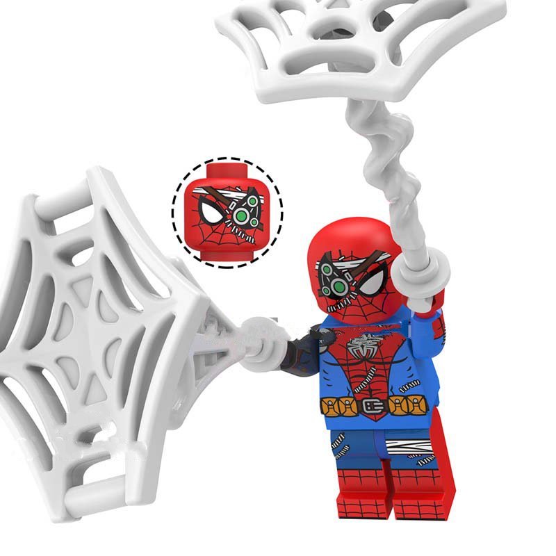 Cyborg Spiderman Lego Spider Man Far From Home Superheroes Minifigure ...