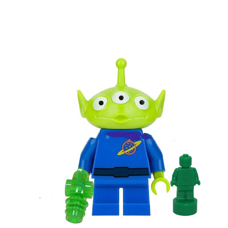 New Alien Lego Story 4 Minifigure Block Toys