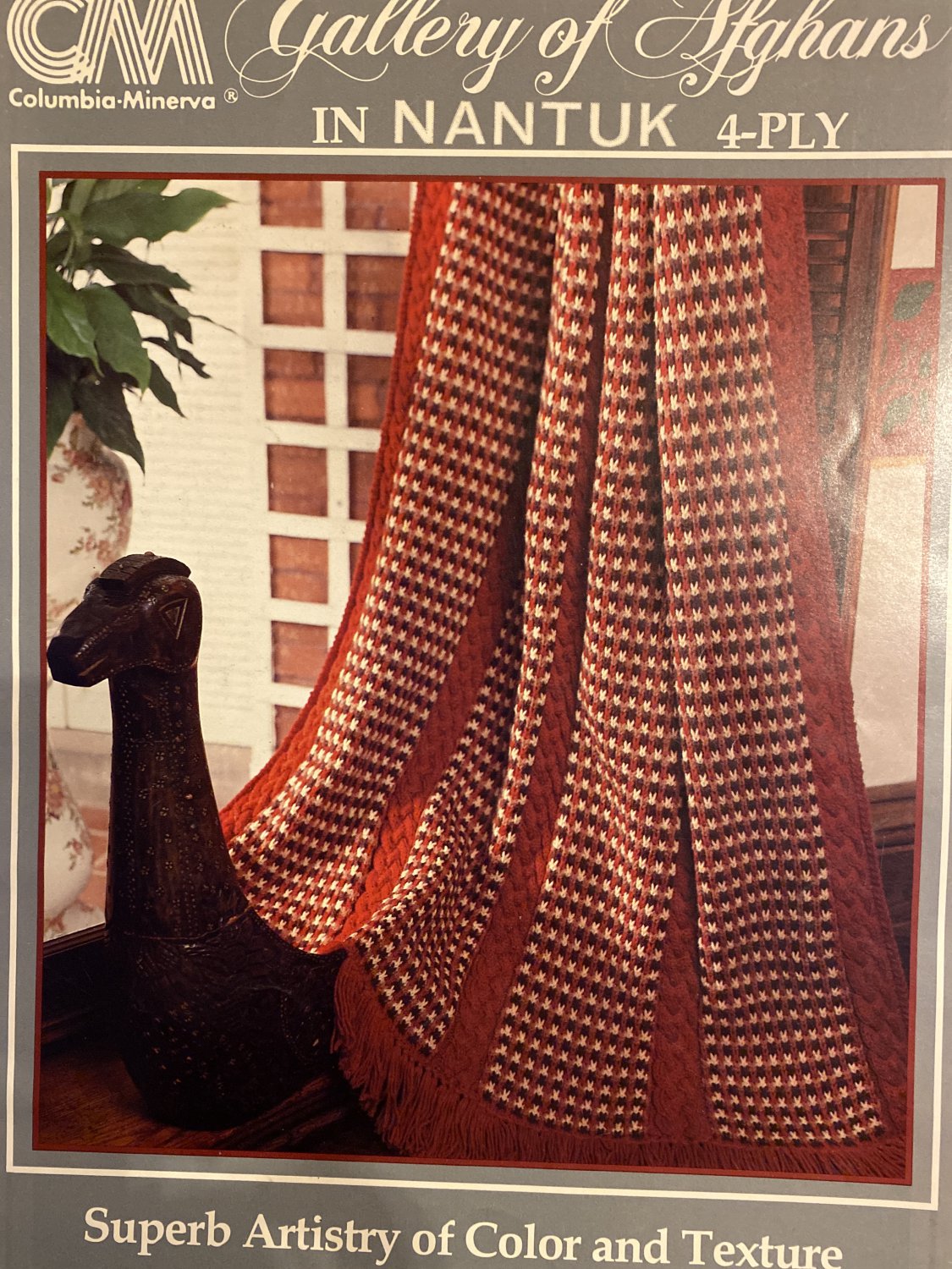 Vintage Afghan Patterns, Columbia Minerva Gallery of Afghans book 688 ...