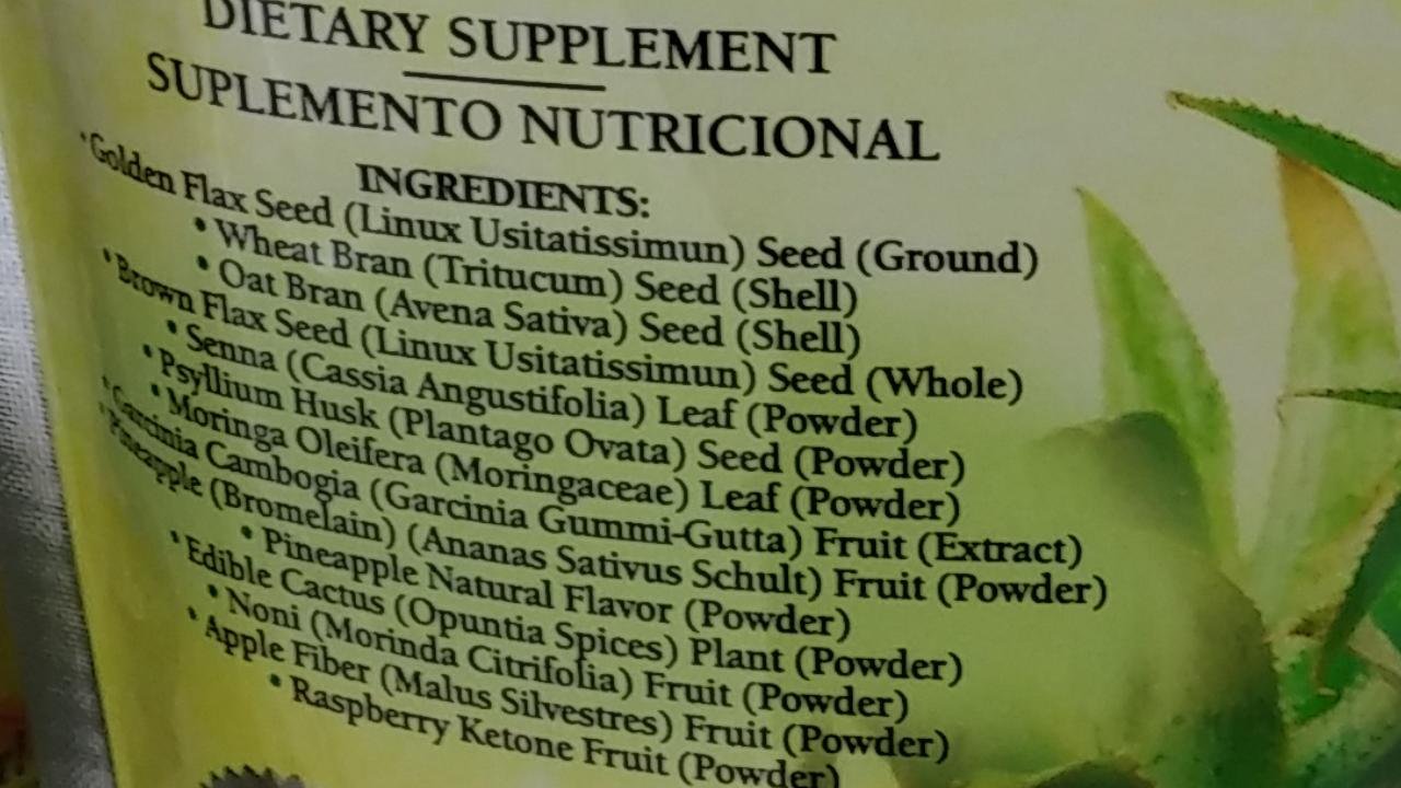 Linaza Plus with Pineapple, Moringa and Garcinia Cambogia 16oz ( 3 Packs )