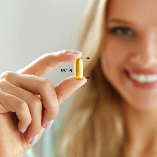 Alfa Vitamins ,Omega 3 Fish Oil 1000 mg - 200 softgels ( 4 bottles, 800 ...