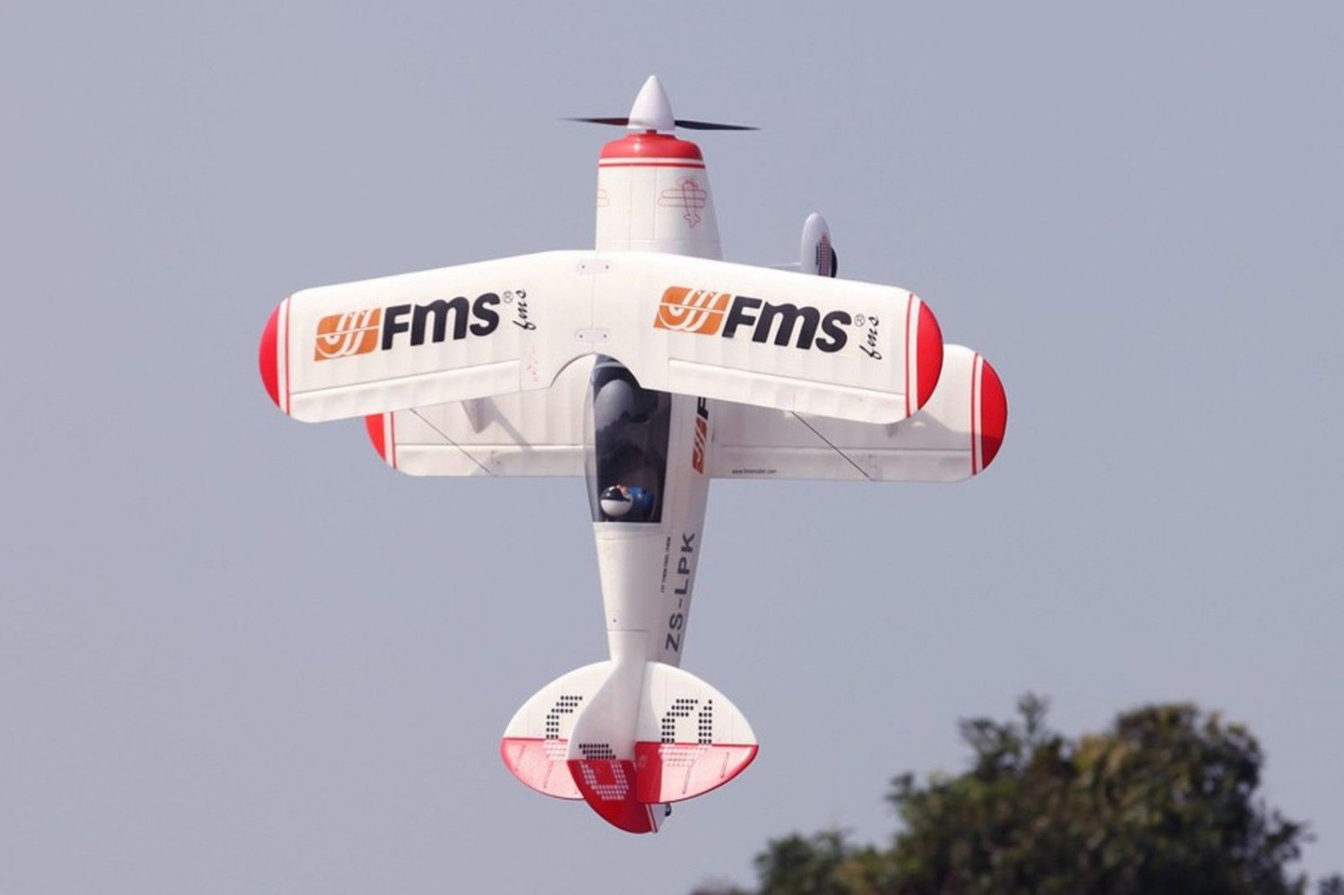 FMS RC Airplane 1400MM Pitts PNP Biplane Gaint Aerobatic 3D Big Scale Plane