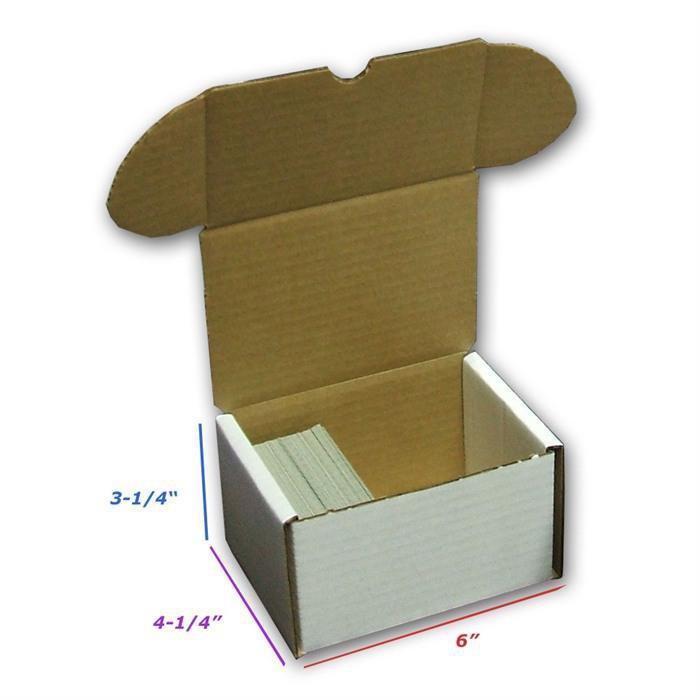 Bundle 50x BCW 330 COUNT Corrugated Cardboard Storage Box - Sports ...