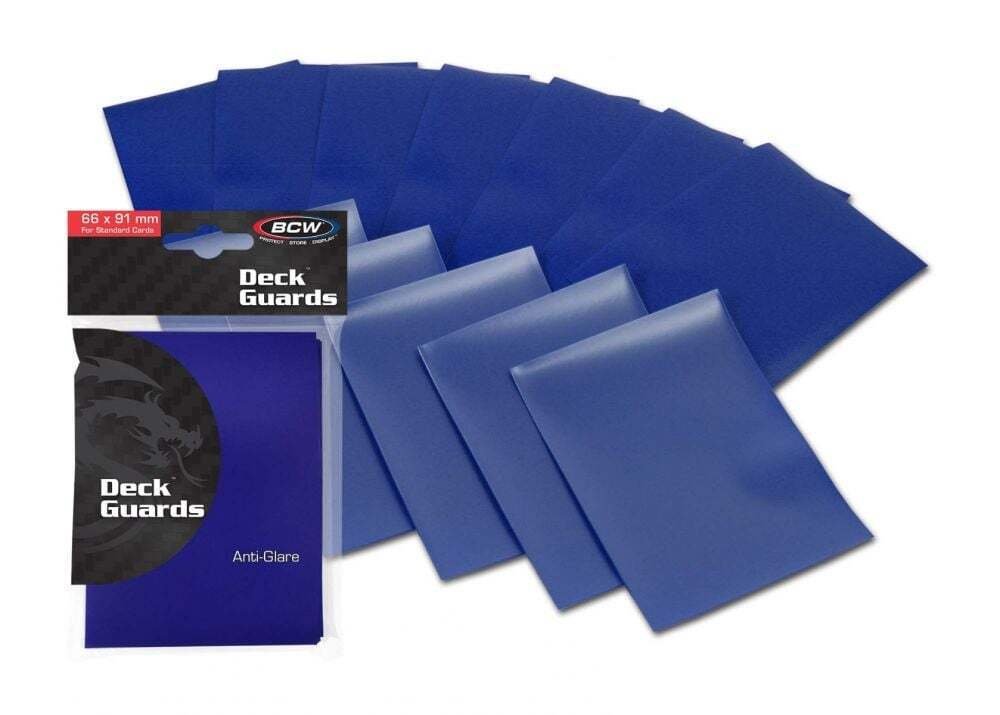 300 BCW Deck Guard - Double Matte - Blue