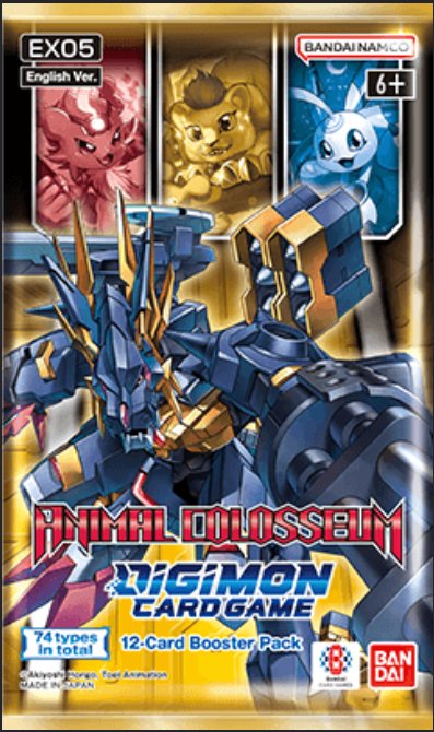 Twelve (12) Digimon Animal Colosseum Booster Packs [EX05]