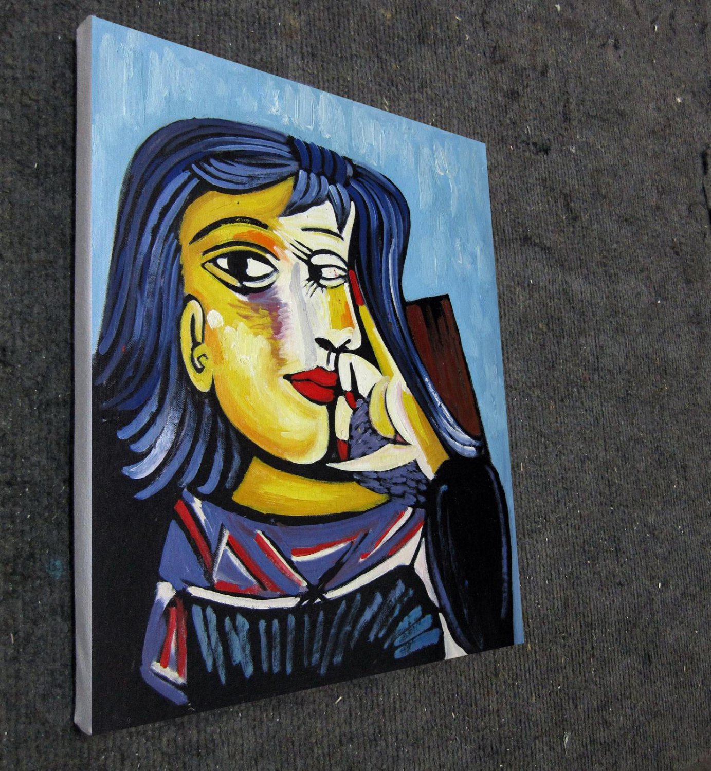 Rep. Pablo Picasso 20x24 in. stretched Oil Painting Canvas Art Wall ...