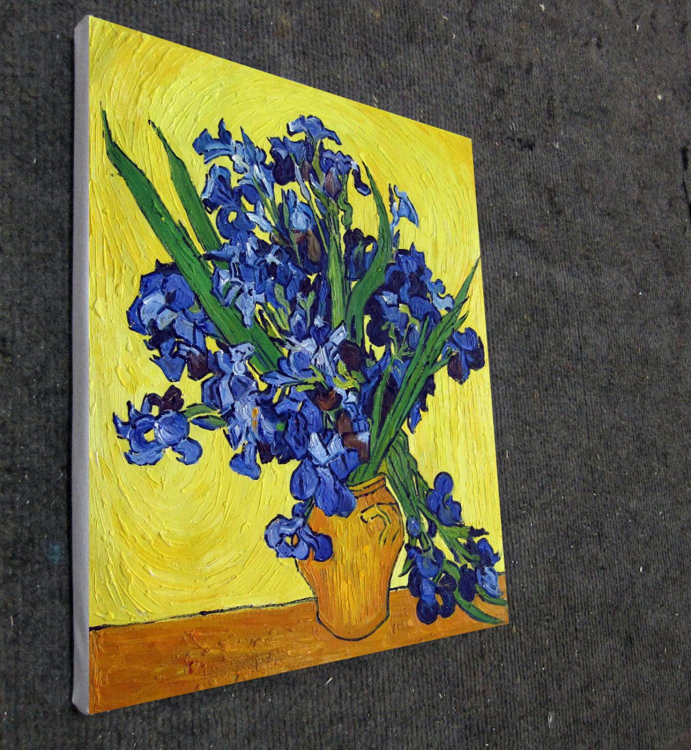 Rep. Vencent Van Gogh 20x24 in. stretched Oil Painting Canvas Art Wall ...