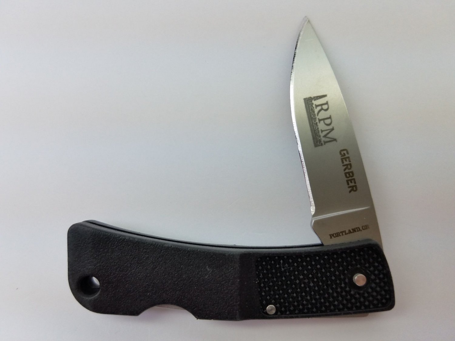 Gerber LST 300 Ultralight Knife Fine Edge Advertising "RPM" MADE IN USA