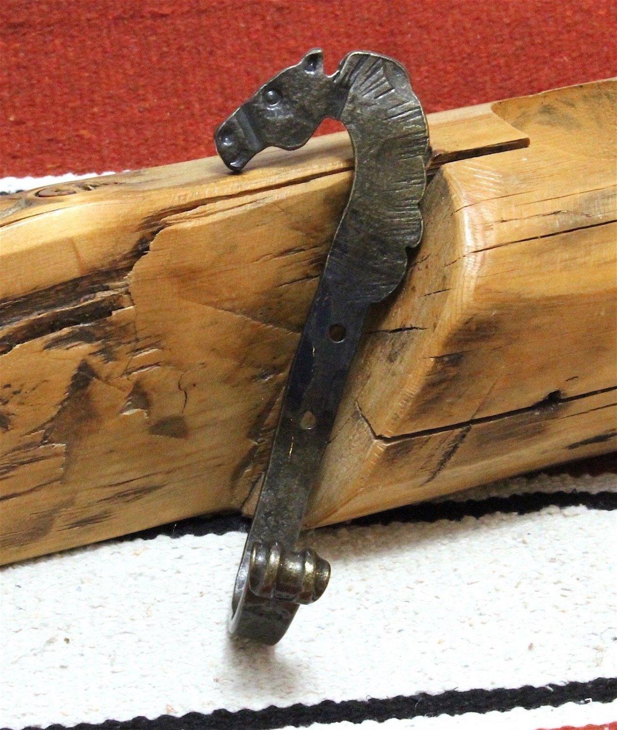 Hand Forged Rustic Horse Head Tack Coat Plant Hook Made in Oregon Heavy ...