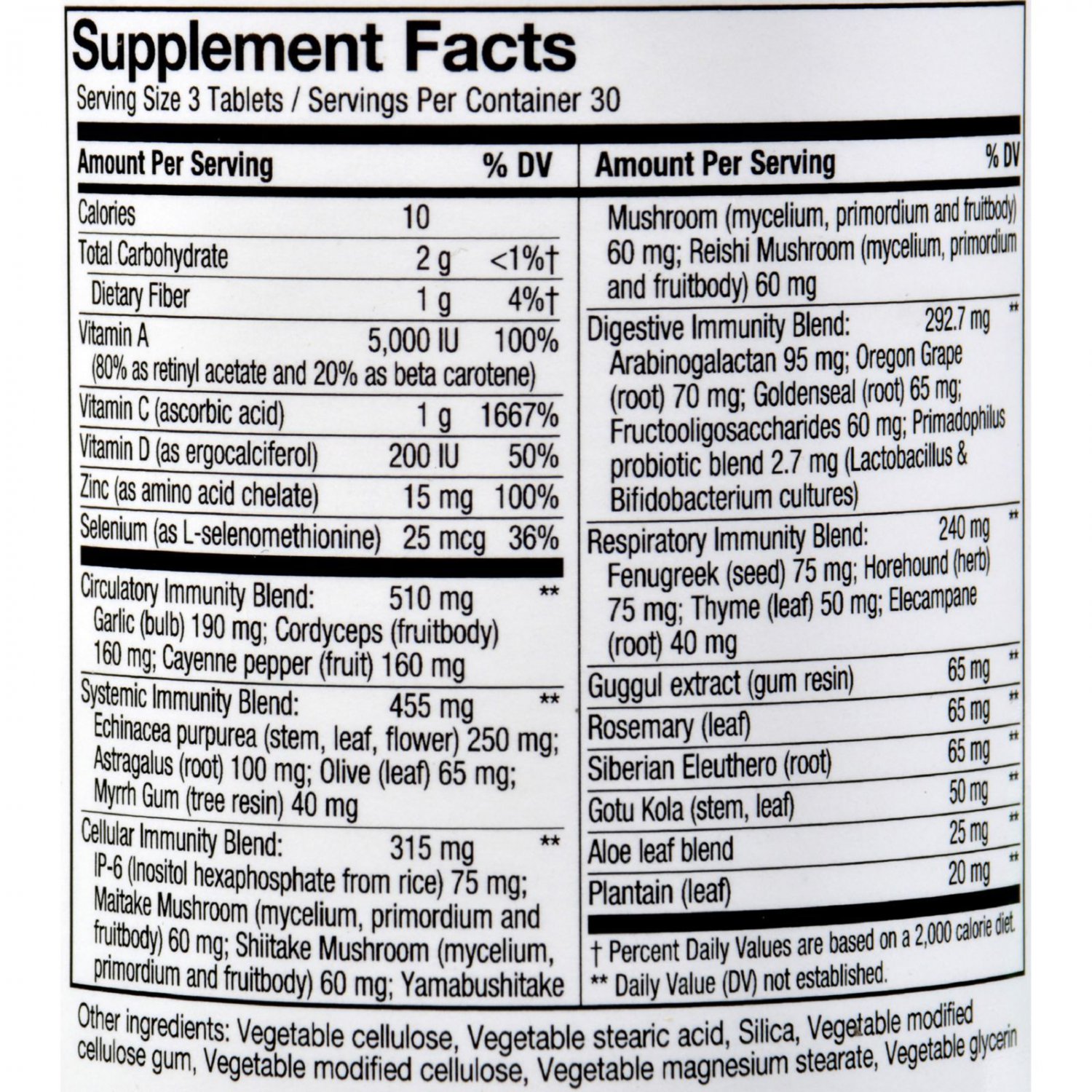 Nature's Way SystemWell Ultimate Immunity - 90 Tablets