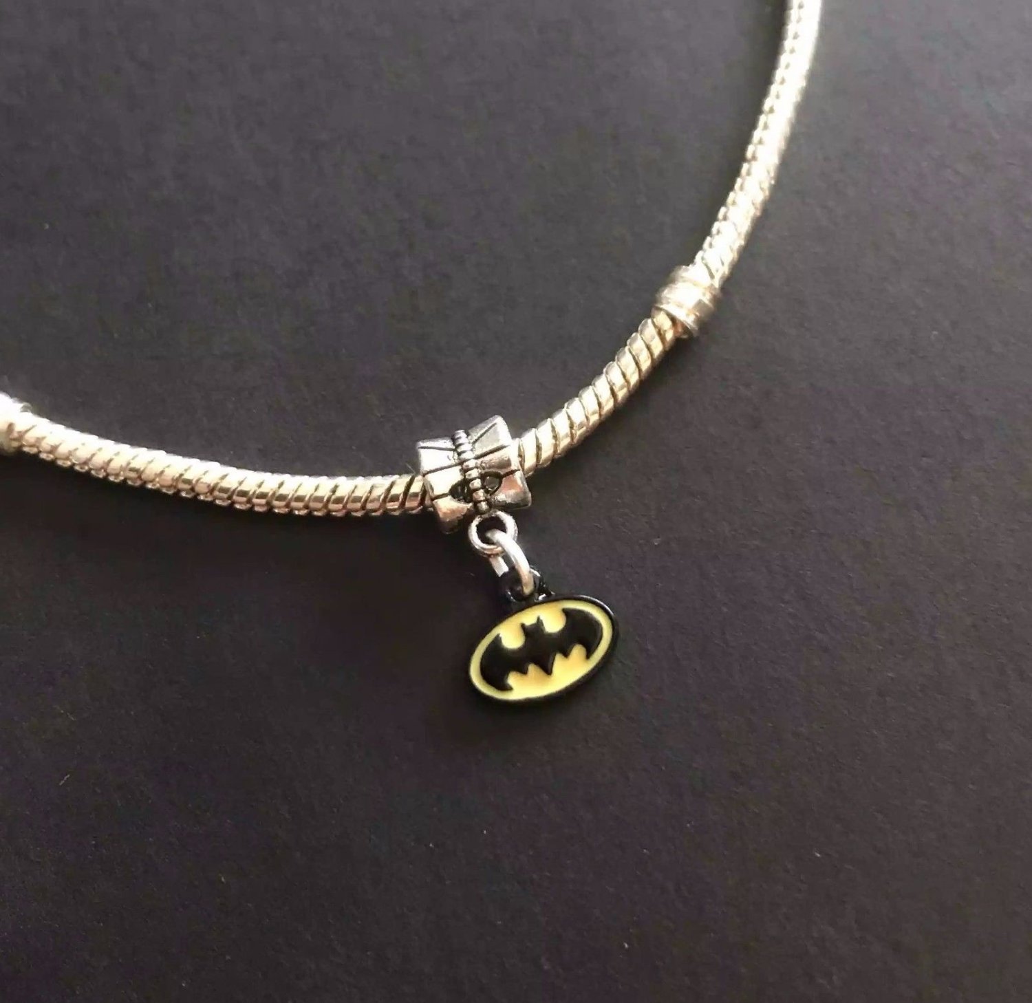 Batman Silver European Bracelet Charms Justice League DC Comics ...