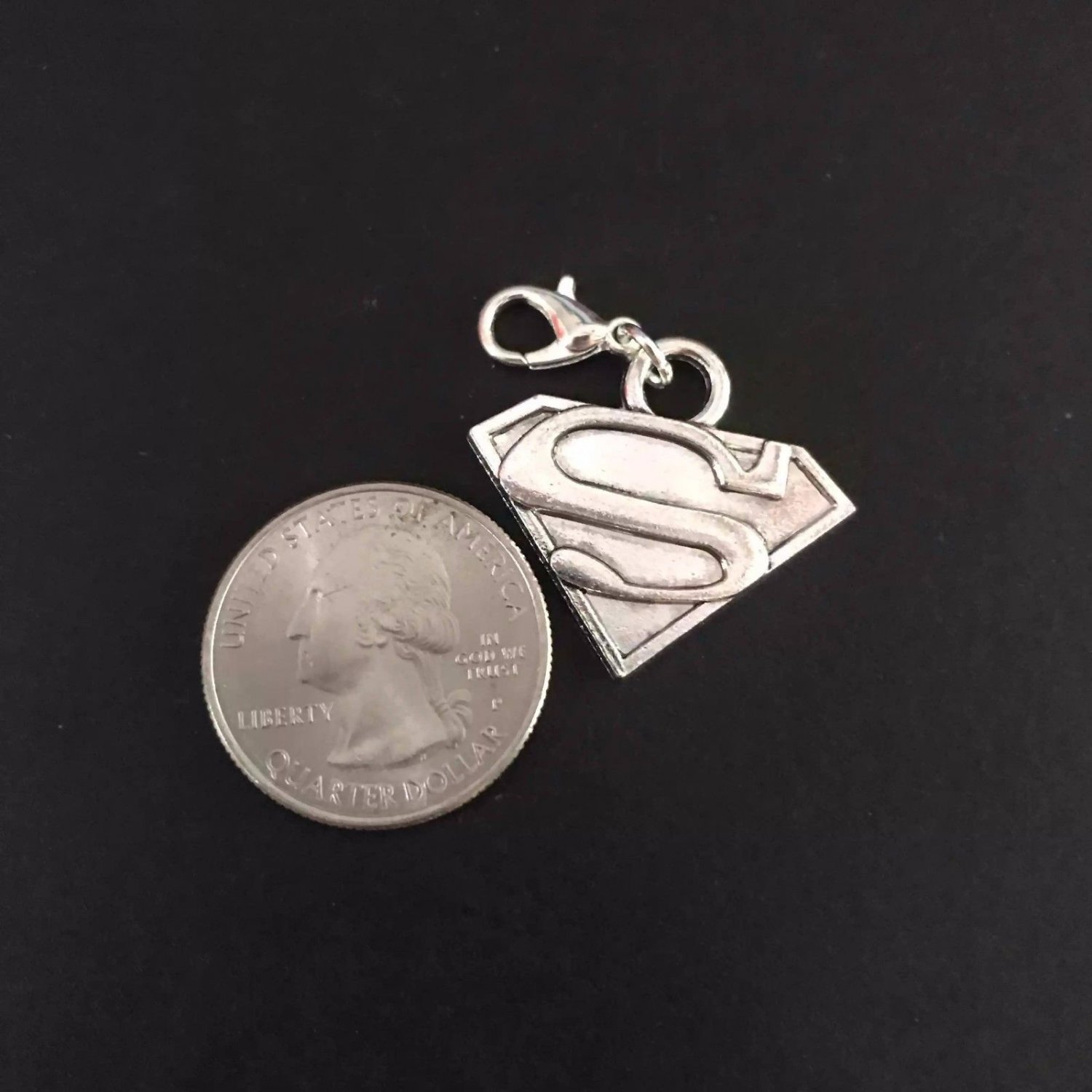 Superman Bracelet Charms Clip Ons Purse Zipper Pulls Justice League DC ...