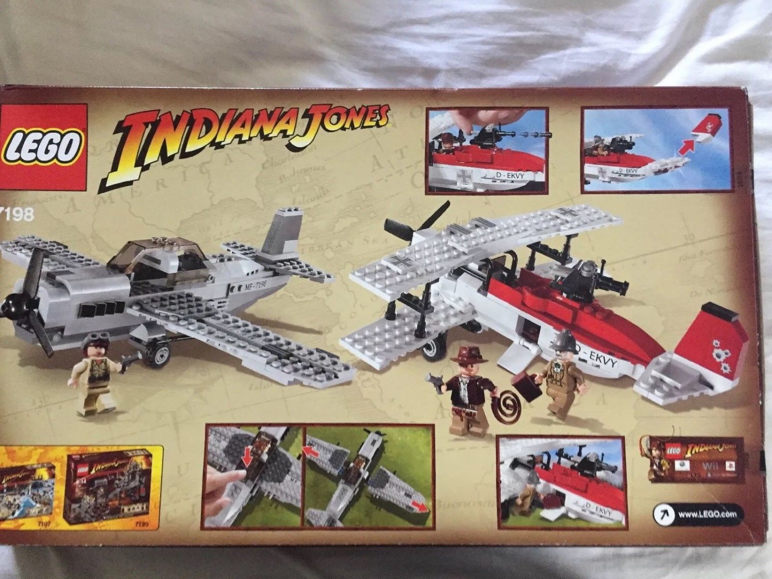LEGO 7198 Indiana Jones Fighter Plane Attack