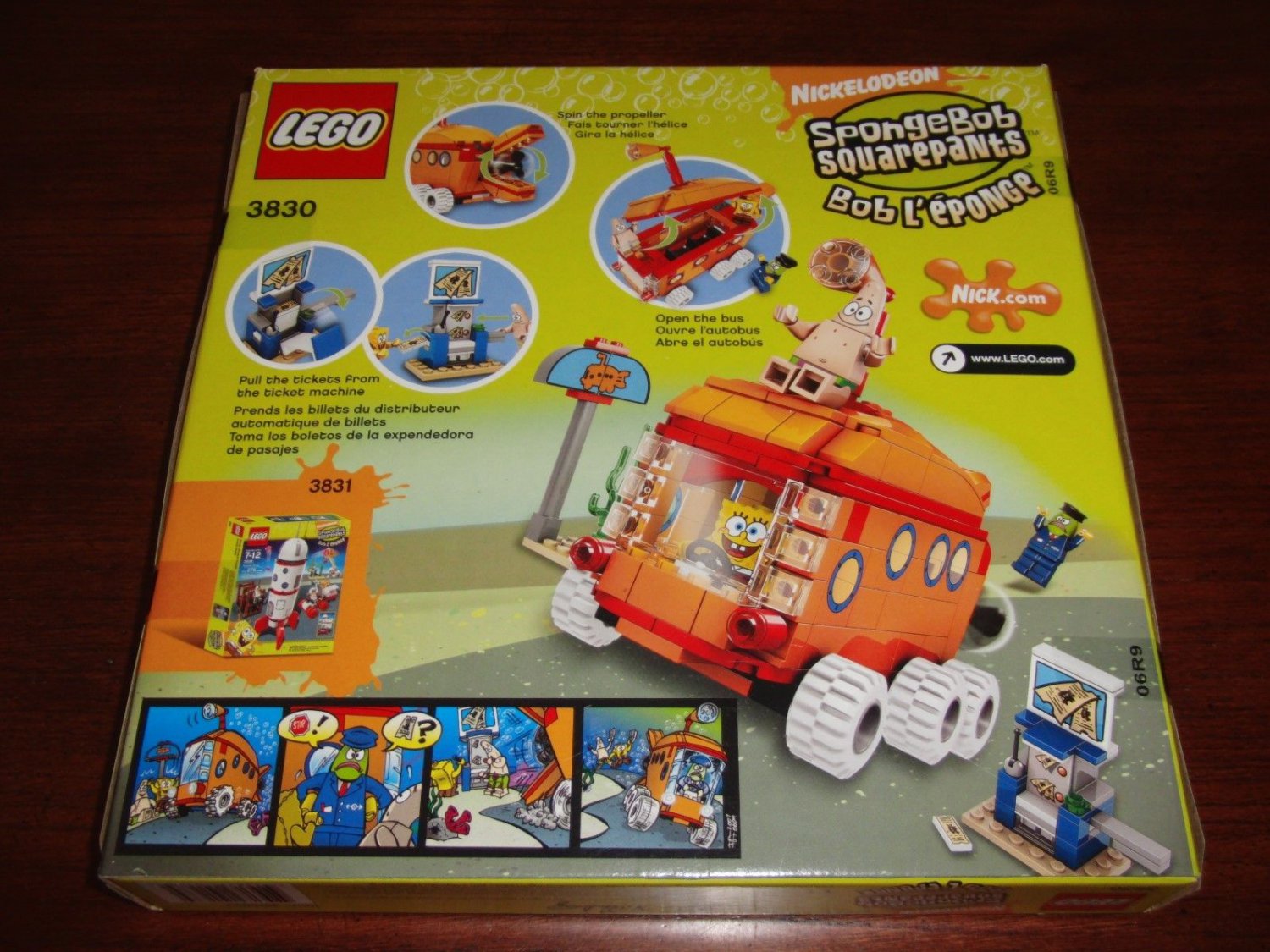 LEGO 3830 SpongeBob Squarepants The Bikini Bottom Express