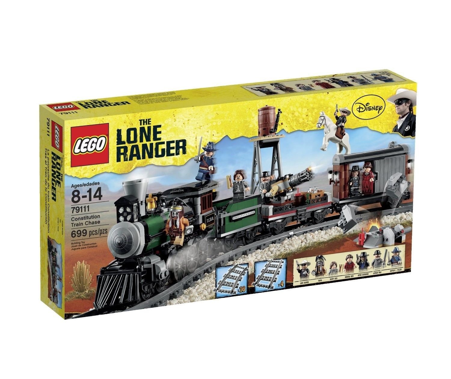 LEGO 79111 The Lone Ranger Constitution Train Chase