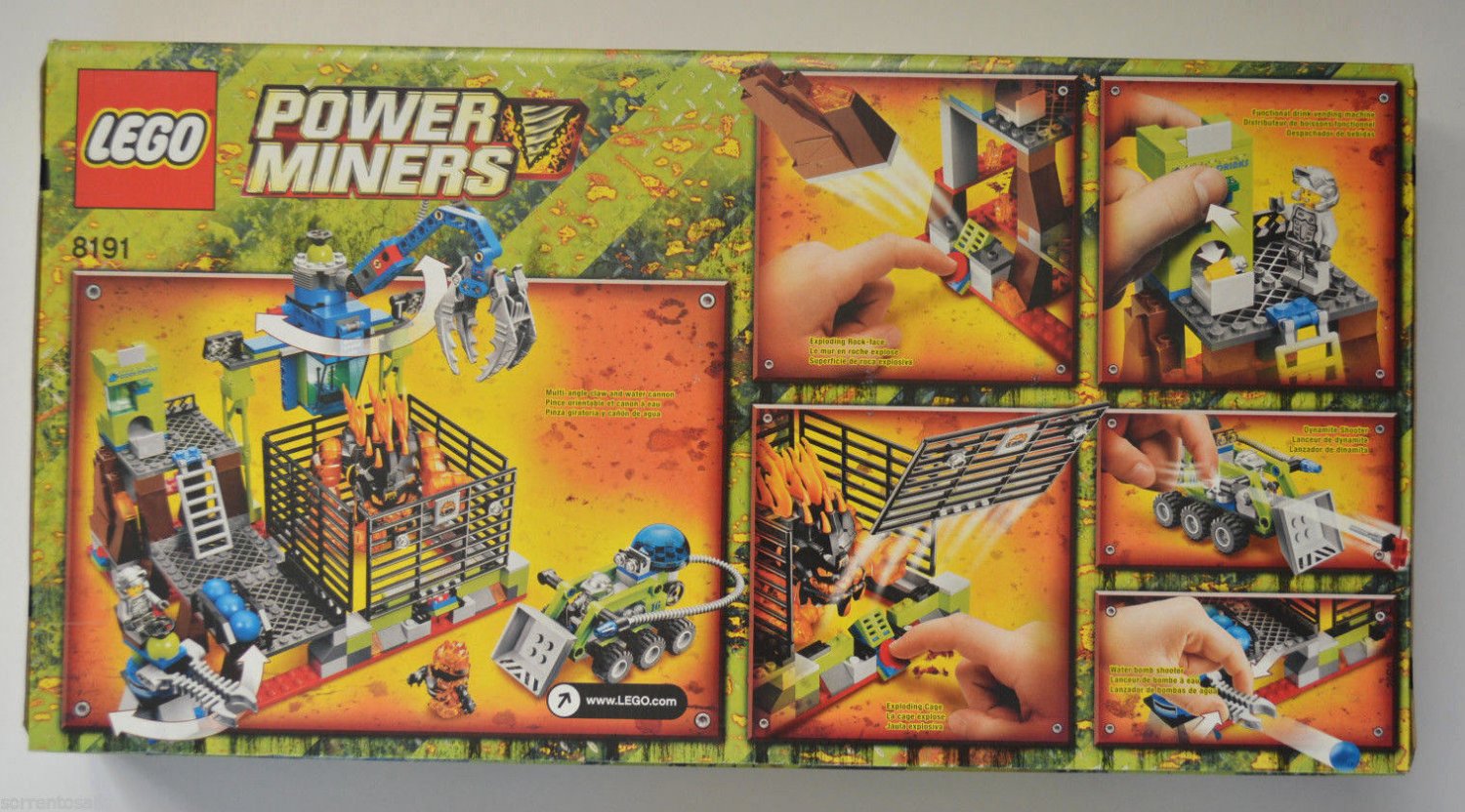 LEGO 8191 Power Miners Lavatraz