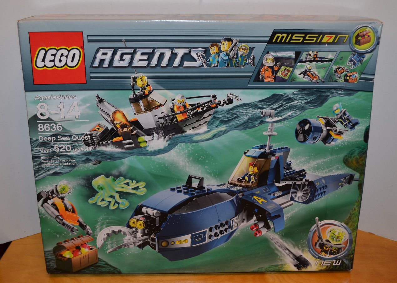 LEGO 8636 Agents Deep Sea Quest