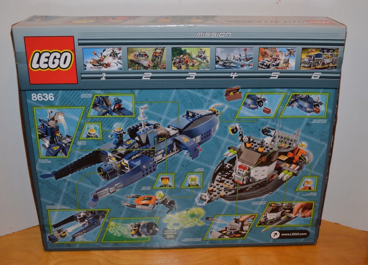 LEGO 8636 Agents Deep Sea Quest