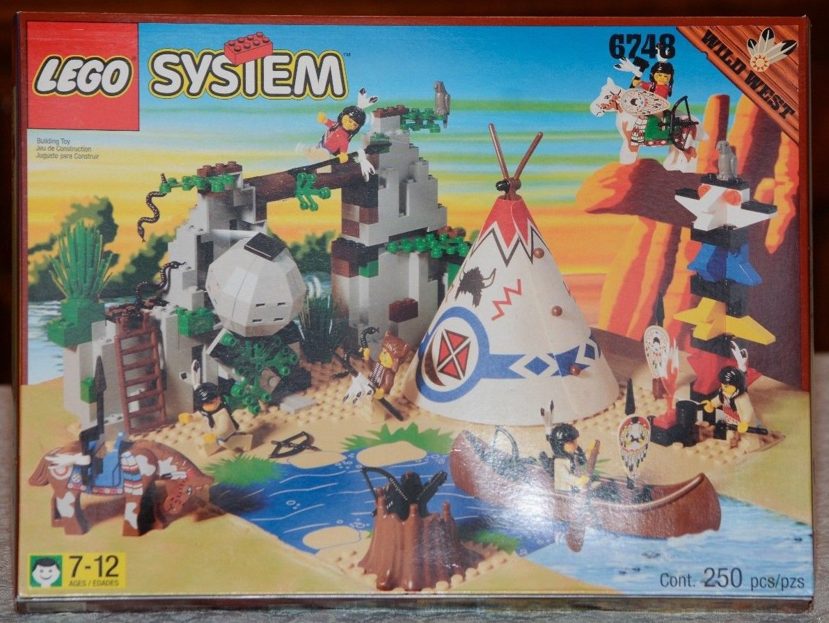 LEGO 6748 System Western Series Boulder Cliff Canyon Retiered and Rare
