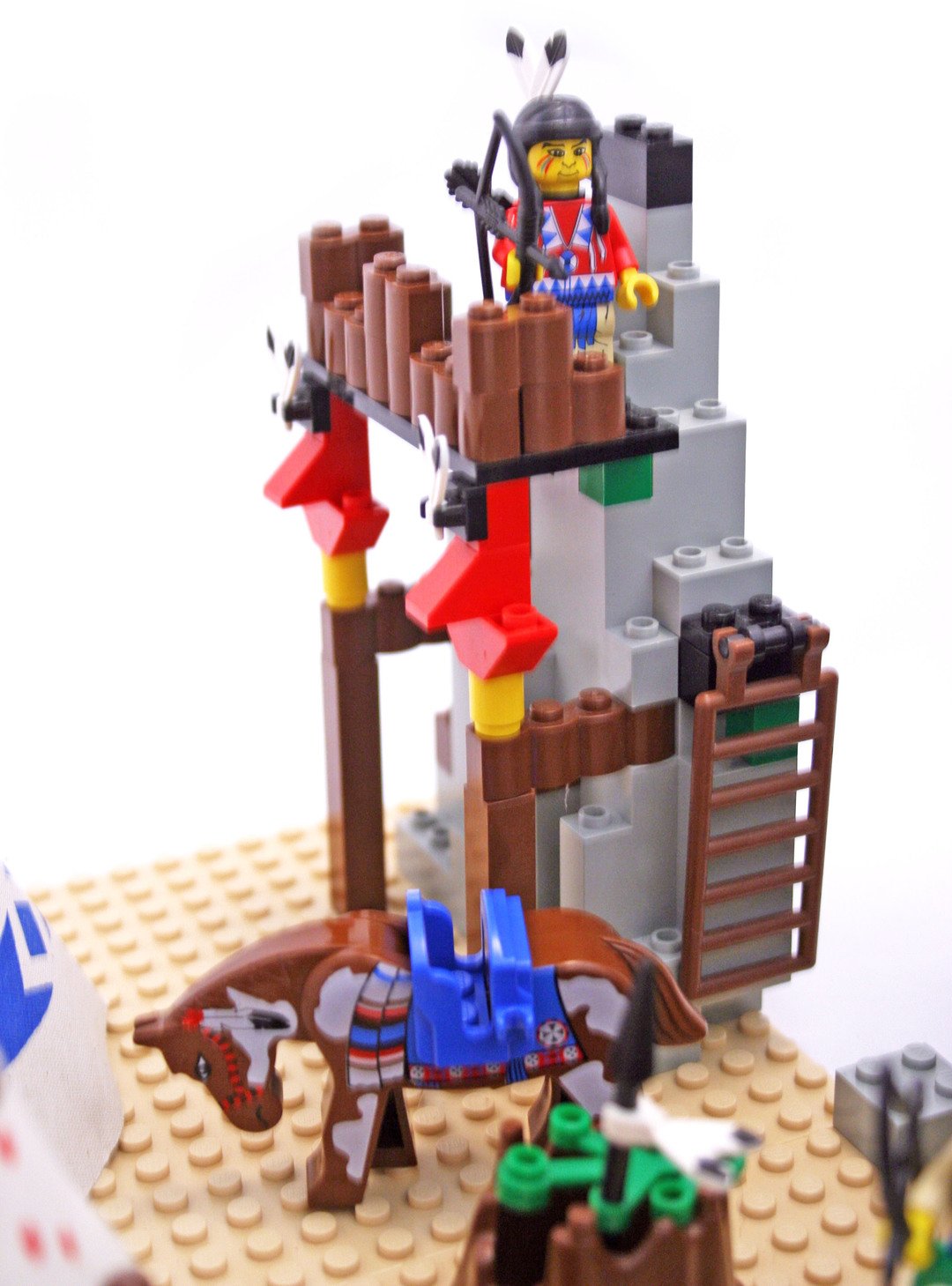 LEGO 6766 System Western Series Rapid River Village Retiered and Rare