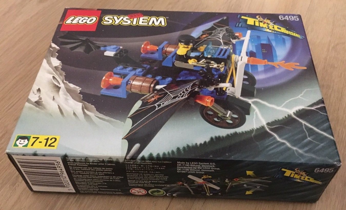LEGO 6495/6499 System Time Cruisers Series Time Tunnelator Time Lab ...