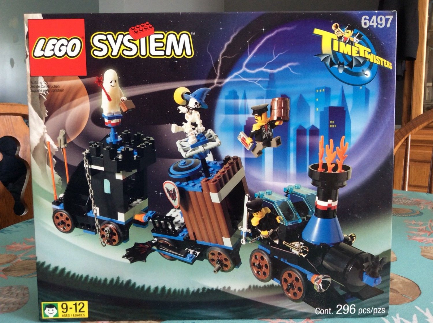 LEGO 6497 System Time Cruisers Series Twisted Time Train Time Lab ...