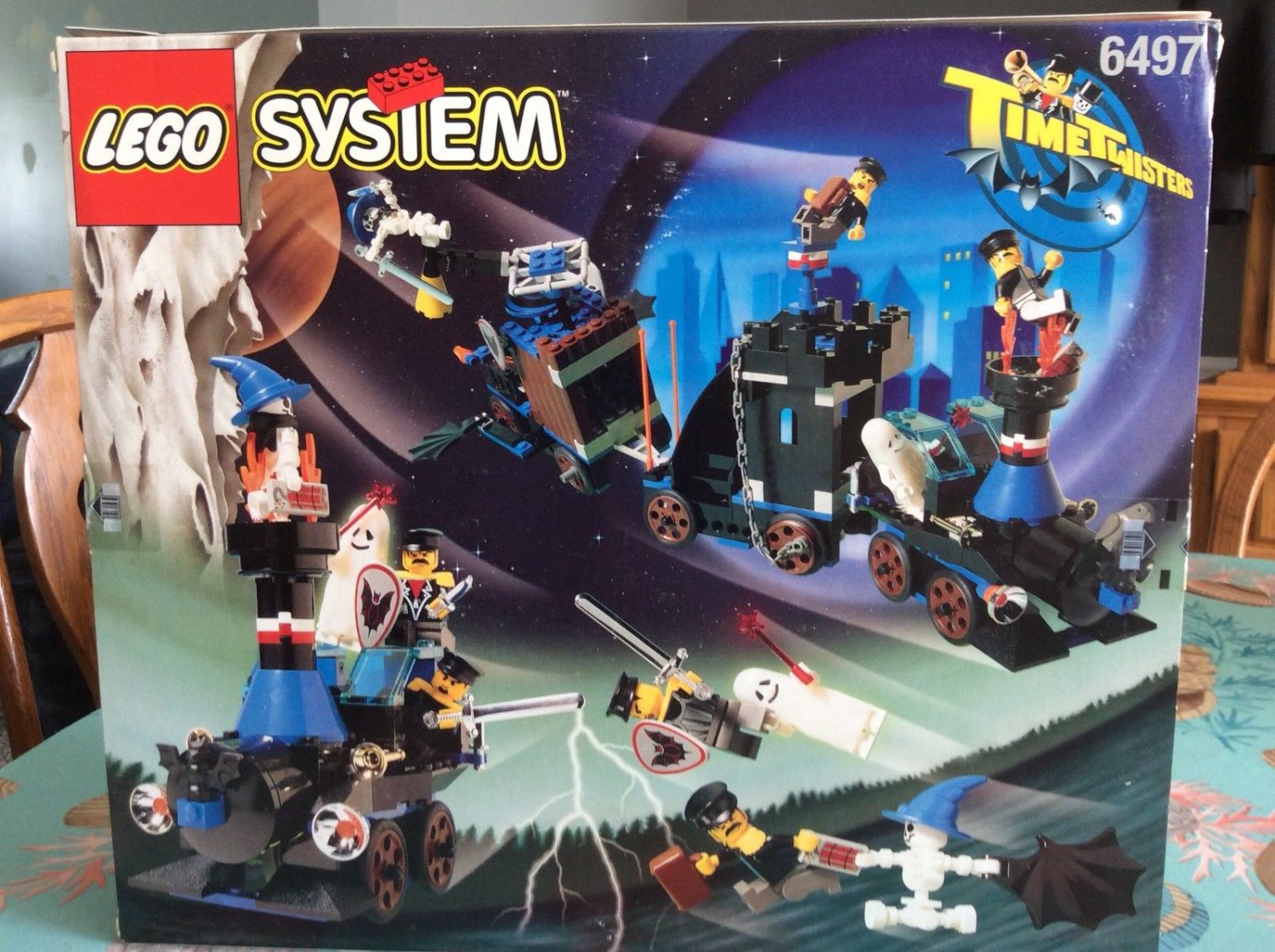 LEGO 6497 System Time Cruisers Series Twisted Time Train Time Lab ...