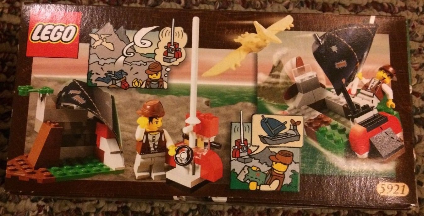 LEGO 5921 System Adventurers Series Research Glider Retiered and Rare