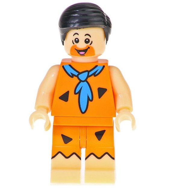 Minifigure Fred Flintstone from The Flintstones Cartoon Movie Lego ...