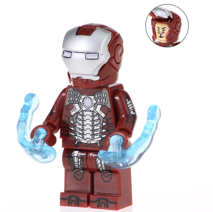 Minifigure Iron Man Mark 5 Avengers Infinity War Marvel Super Heroes ...