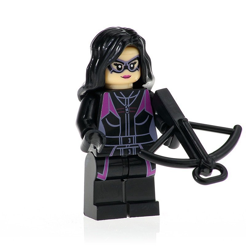 Minifigure Huntress with Crossbow from Batman DC Comics Super Heroes ...