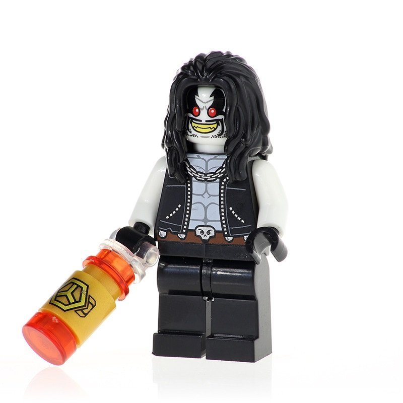 Minifigure Lobo DC Comics Super Heroes Building Lego Blocks Toys