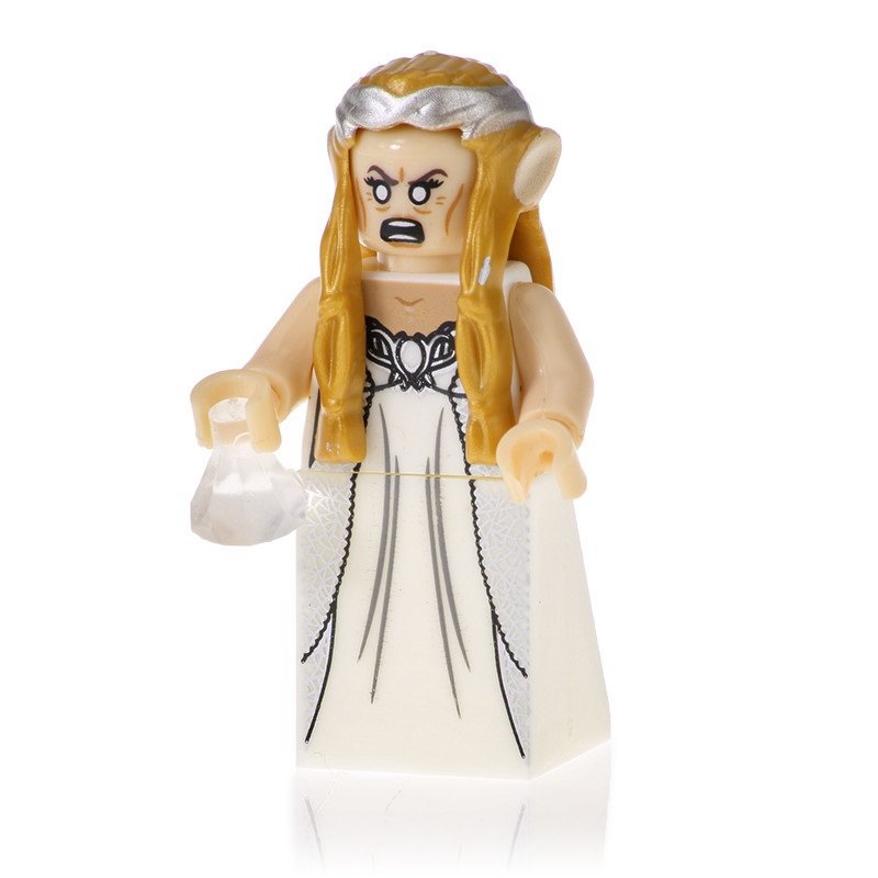 Minifigure Galadriel from Lord of the Rings Building Lego Blocks Toys