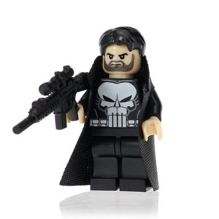Minifigure The Punisher Marvel Super Heroes Building Lego Blocks Toys
