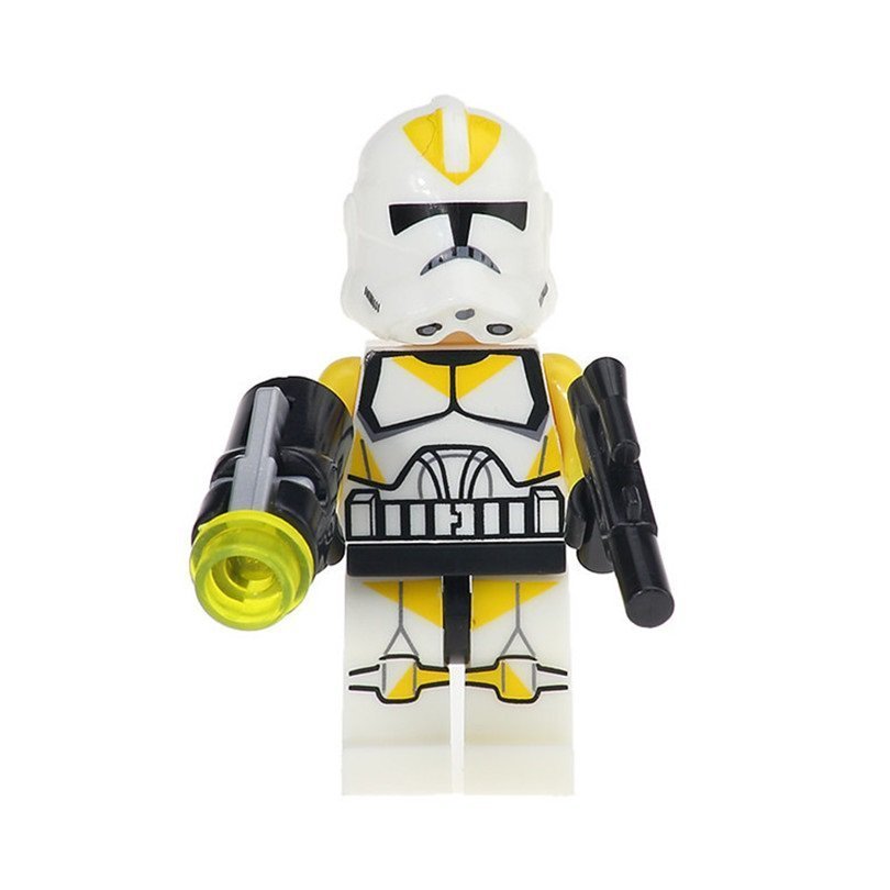 Yellow Utapau Clone Trooper Minifigure Star Wars Lego compatible Blocks
