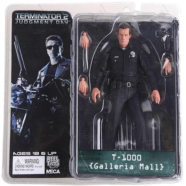 NECA T-1000 Galleria Mall Terminator 2 Judgment Day Action Figure Toys