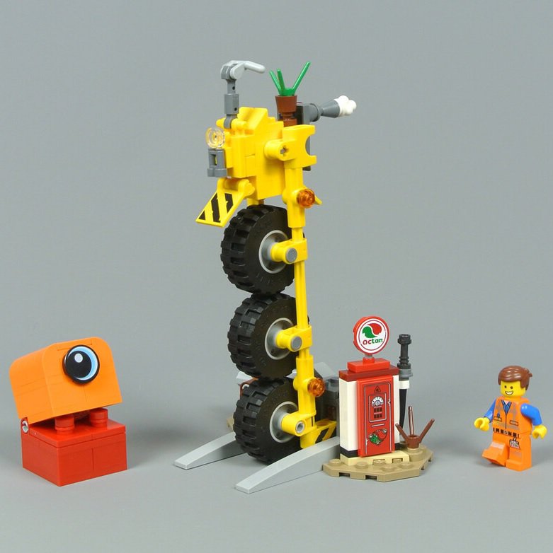 Emmet's Thricycle Movie 2 Building Blocks Compatible 70823 Lego Lepin ...