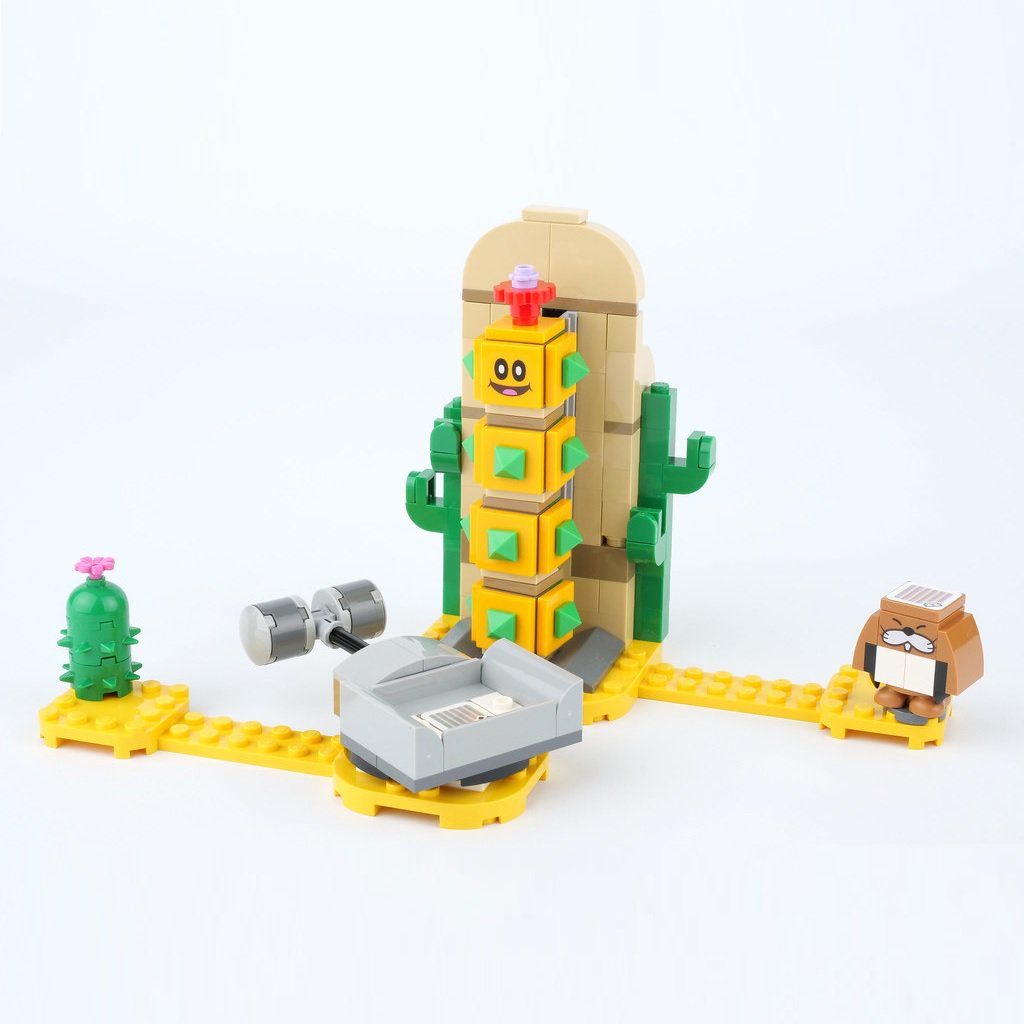 Desert Pokey Super Mario Building Blocks Compatible 71363 Lego Lepin ...