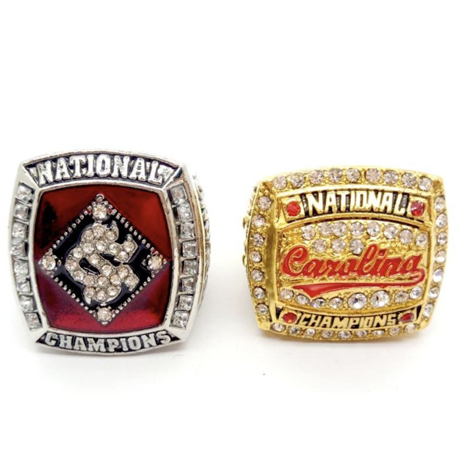 2010-2011 South Carolina National College Championship Ring Set Of 2 ...
