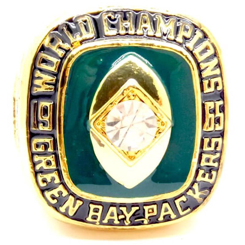 1965 Green Bay Packers Championship Ring-Size 8-13-No Box