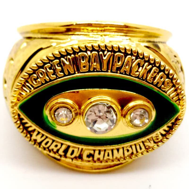 1967 Green Bay Packers Gold Championship Ring Starr-Size 8-13-No Box